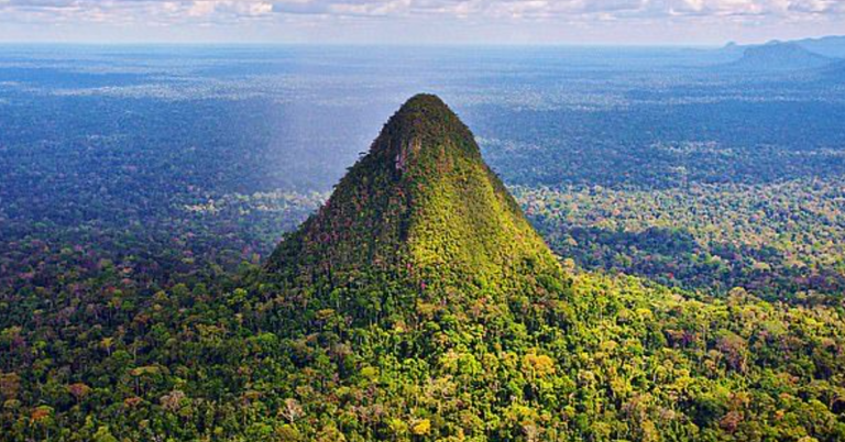 1,300-foot mysterious “Cone Hill”: Is it a lost ancient pyramid or a ...