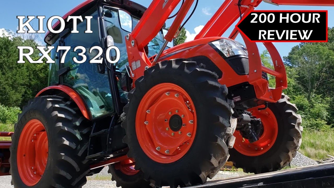 KIOTI RX7320 200-Hour Review — At Just 16 Hours While Bush Hogging ...
