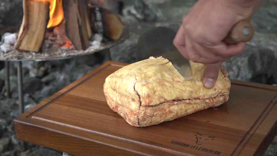 Grilling Butter-Aged Steak Over Open Fire🔥