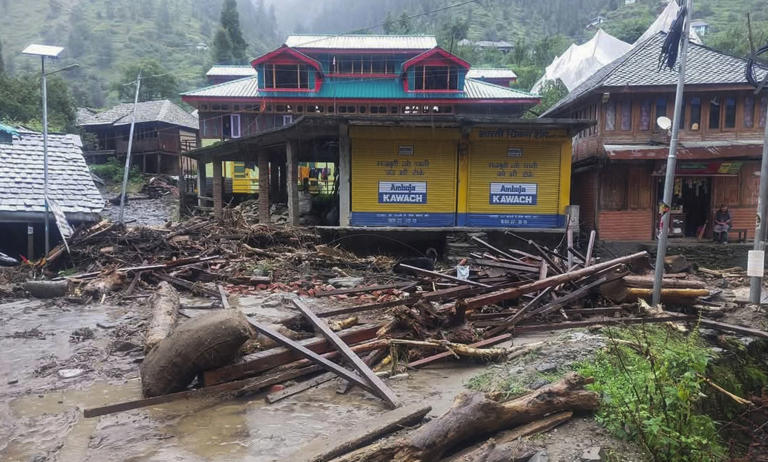 Death toll in Mandi cloudburst mounts to 13, search underway for 29 missing
