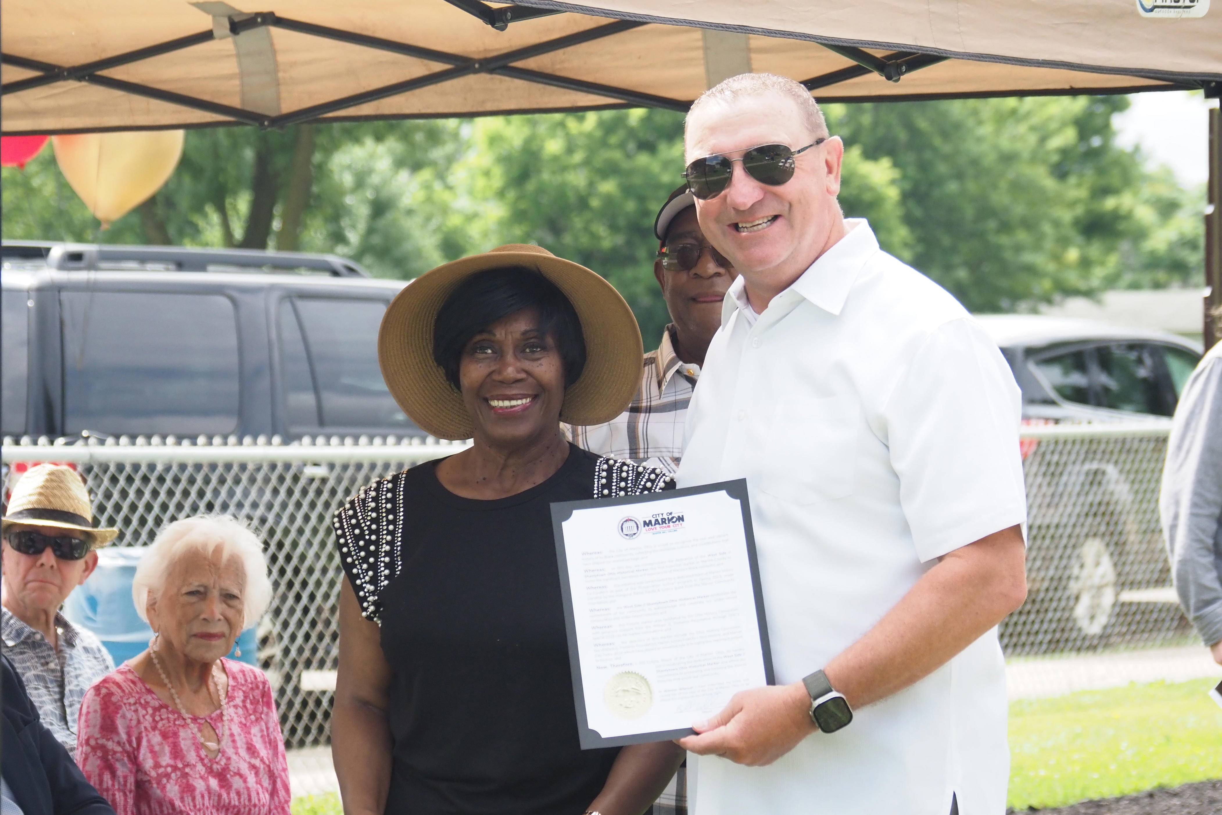 How Marion Black history, cast in bronze, happened at MLK Jr. Park