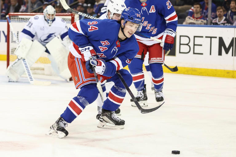 Gabe Perreault ready to take the next big step in his Rangers development