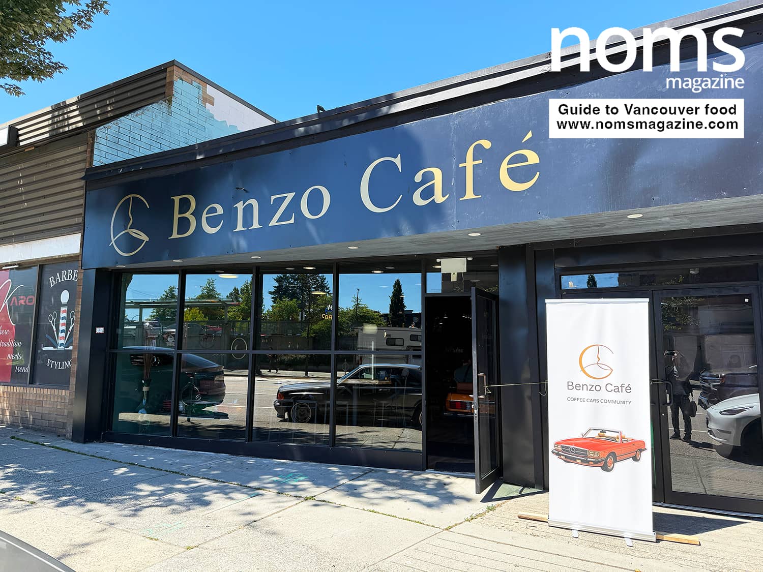 Burnaby's First Vintage Mercedes Benz & Car Themed Cafe Opens