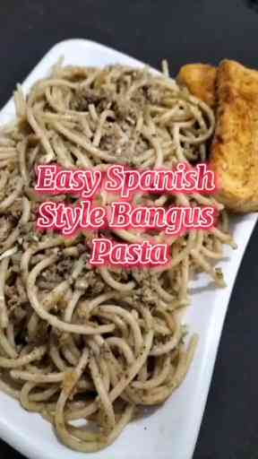 Easy Spanish-Style Bangus Pasta to Satisfy Your Cravings