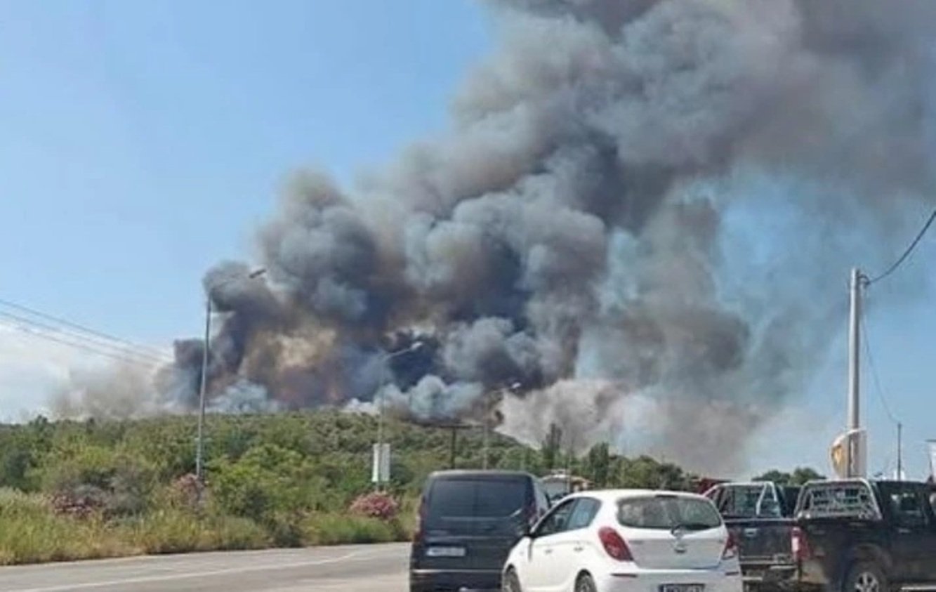 Υπο έλεγχο η φωτιά στον Αρχάγγελο Λακωνίας