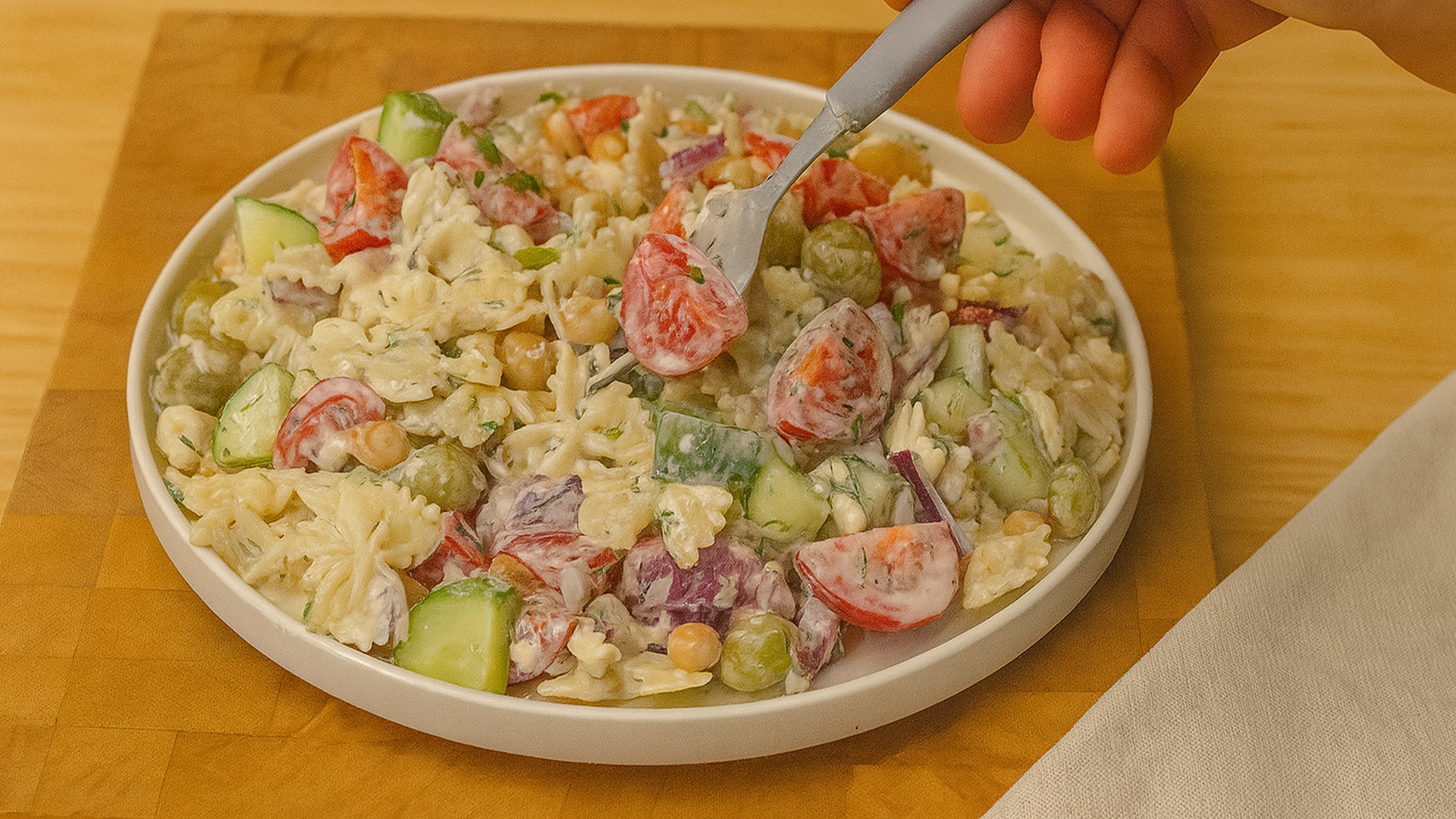 How to Make Vegan Pasta Salad Meal Prep | Fresh, Easy & Perfect for ...