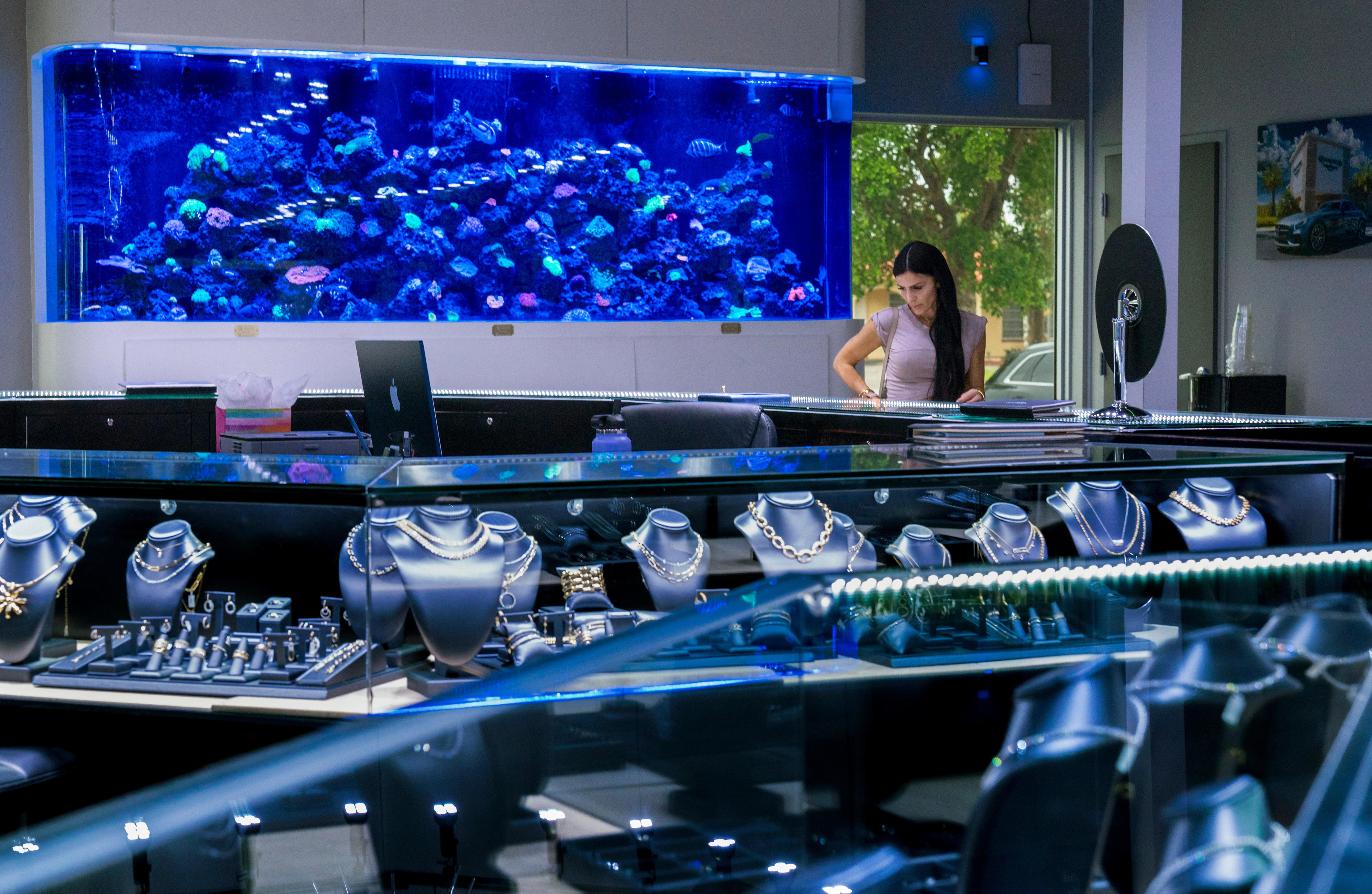 Aquarium or marketing ploy? Boca Raton business draws fire after viral ...