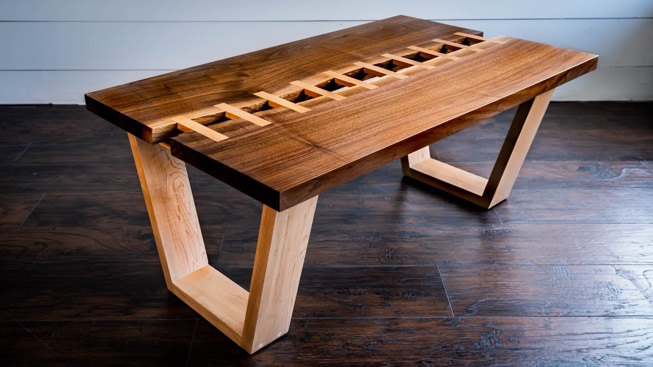How to Create the Zipper Effect in a Live Edge Table