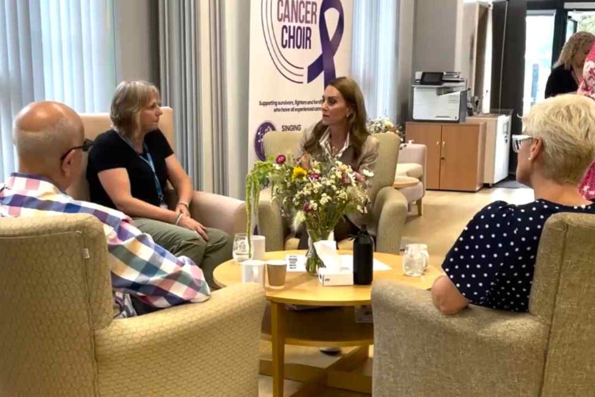Princess of Wales shares touching moment with cancer patients as she ...