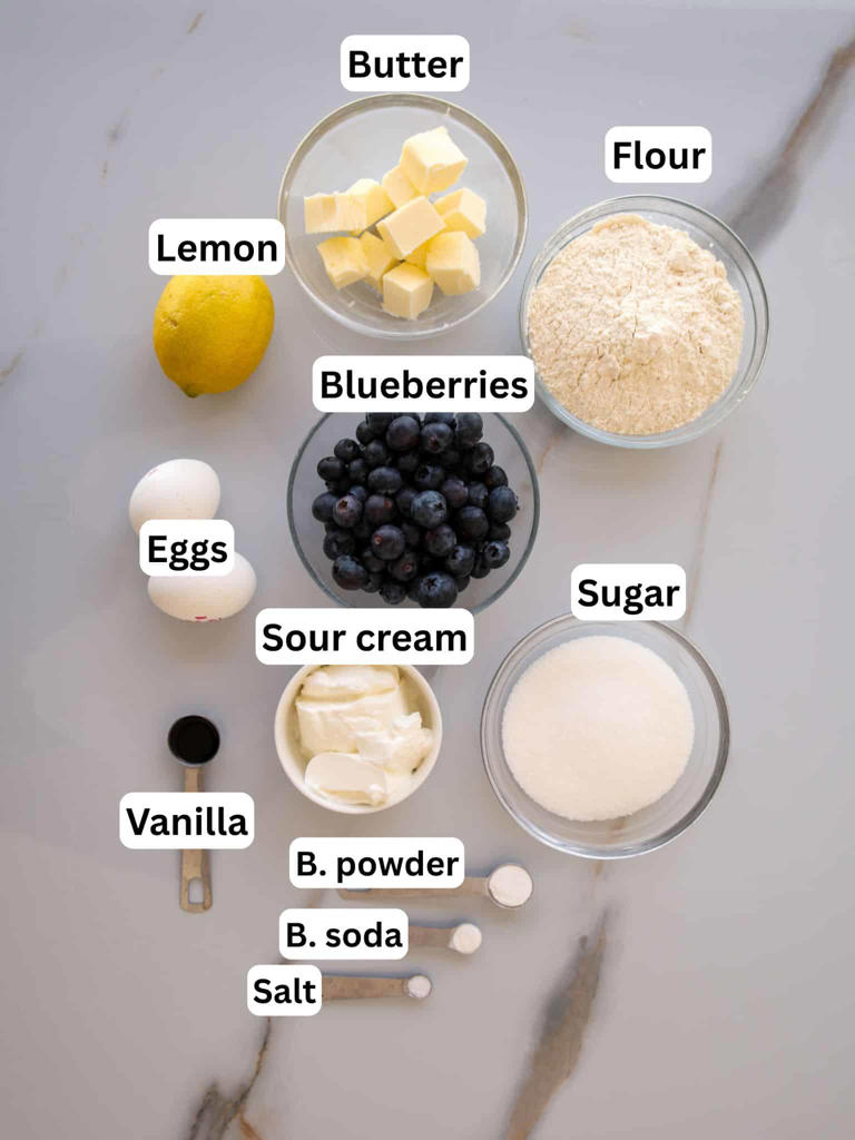 Easy Brunch Blueberry Cake