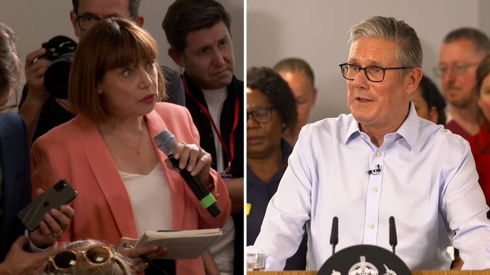 'You've totally ignored my question'