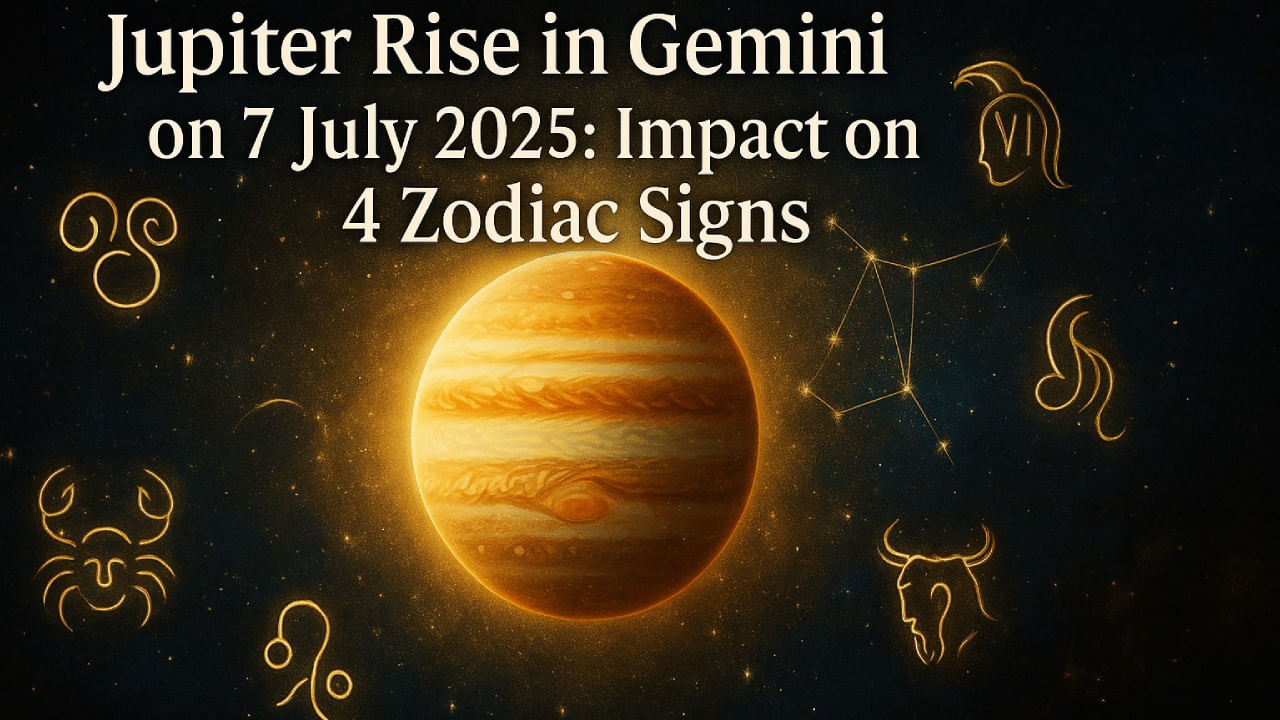 Jupiter rise in Gemini on 7 July 2025: Impact on 4 zodiac signs