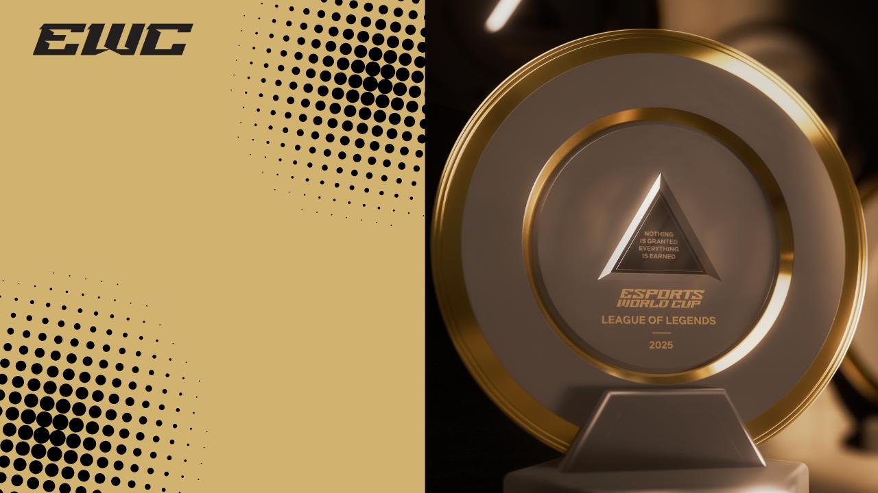 The Esports World Cup Trophy Unveiled!