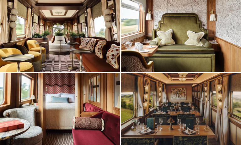 Inside Britain's most expensive train - with Michelin-star meals and on ...