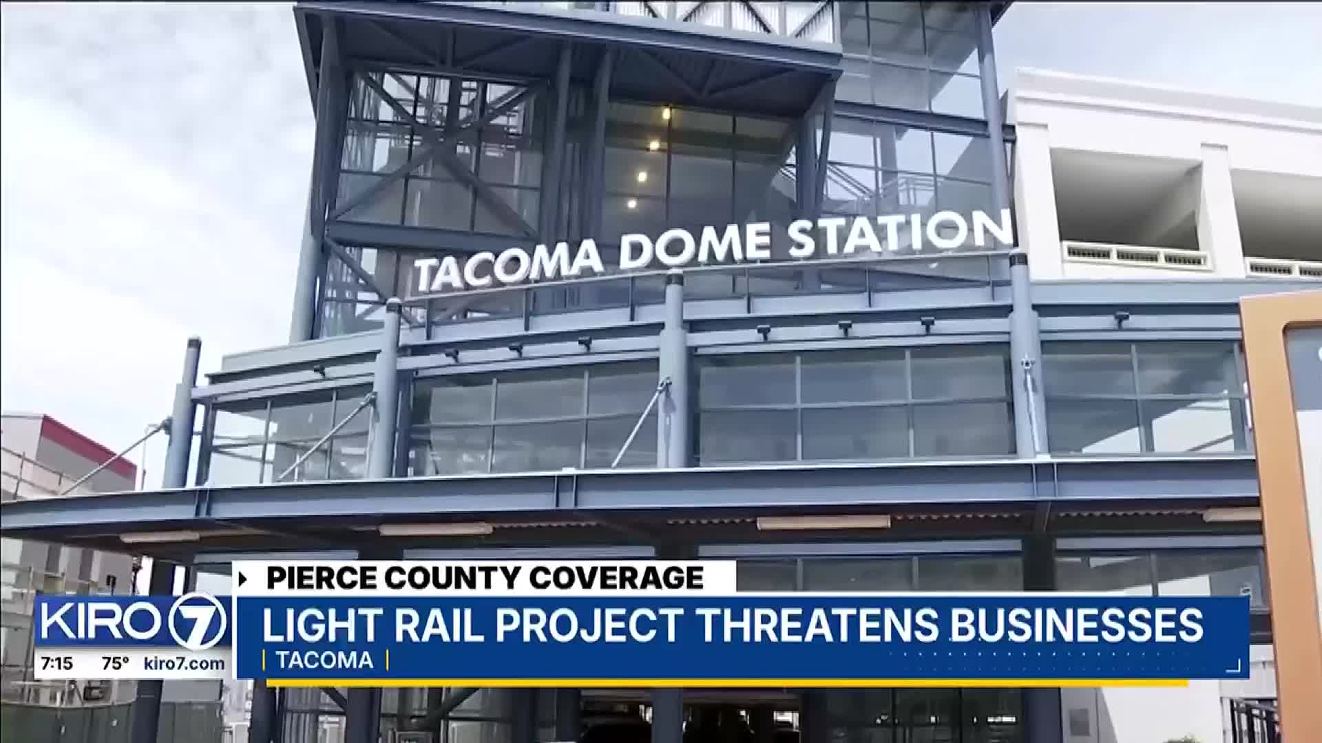 Sound Transit expansion could force out dozens of Tacoma businesses