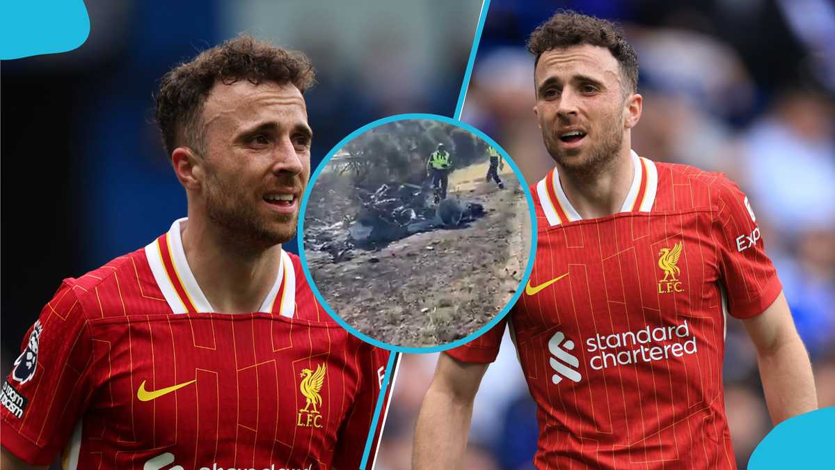 Footage of Diogo Jota’s Car Crash Scene Emerges After His Tragic Death