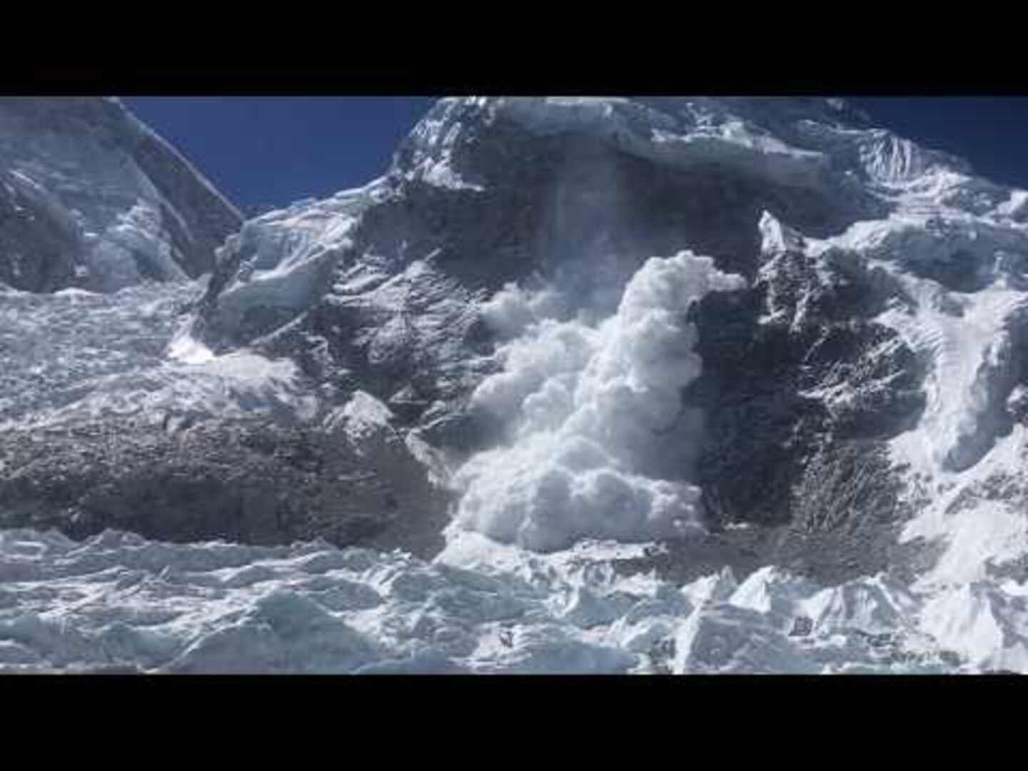 Massive Avalanche Hits Base Camps on Mount Everest, Nepal