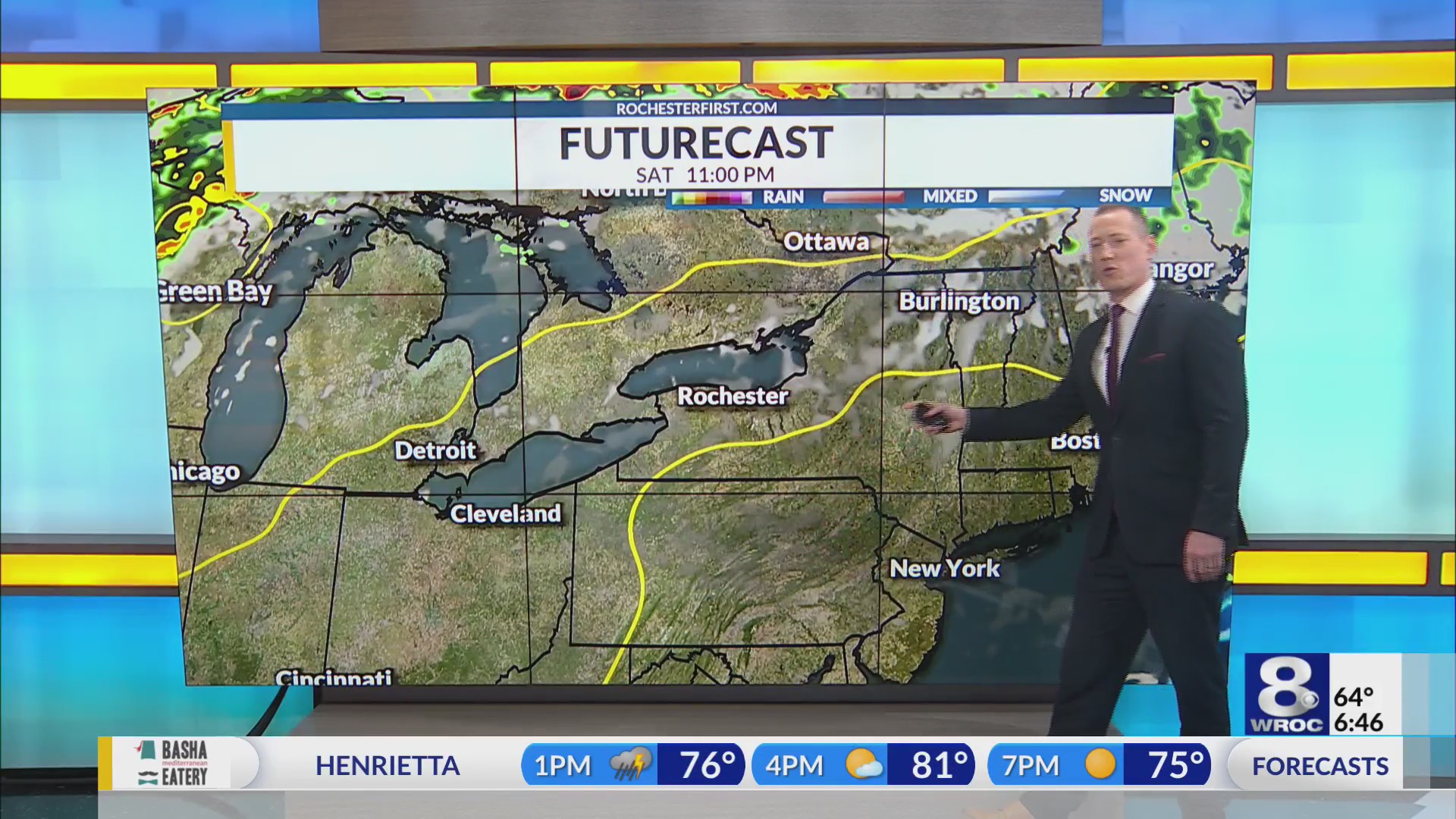 Rochester's Thursday morning forecast update