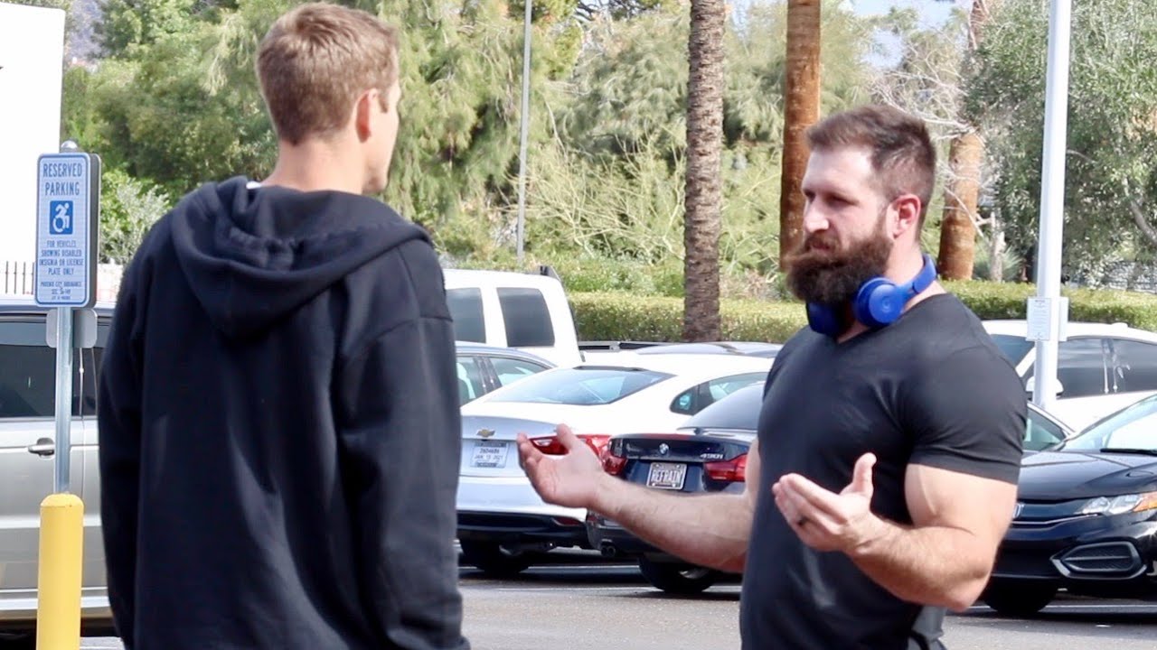 Asking Buff Guys to Sell Me Juice