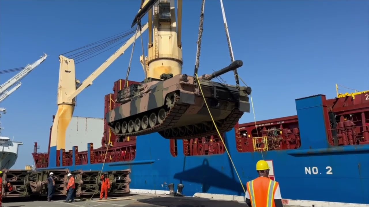 Australia Receives M1 Abrams Tanks and Assault Bridges in Major Defense ...