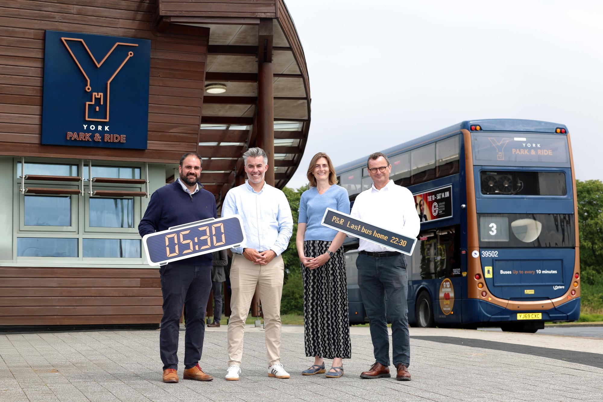 York Park and Ride hours extended to help visitors, commuters and ...