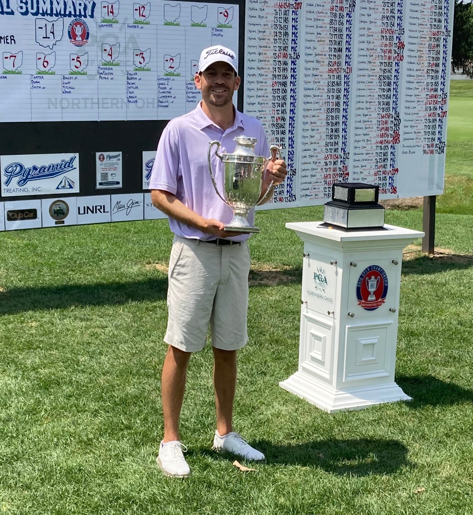 Golf | Will Grimmer shoots past field of amateurs to win Ohio Open at ...
