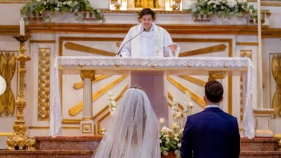 Photos: Diogo Jota’s adorable wedding moments with wife Rute Cardoso ...