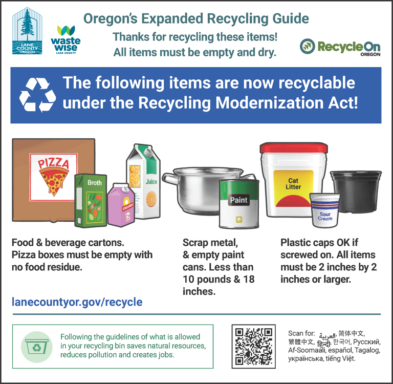 Oregon standardizes what can be recycled. Here's what you need to know