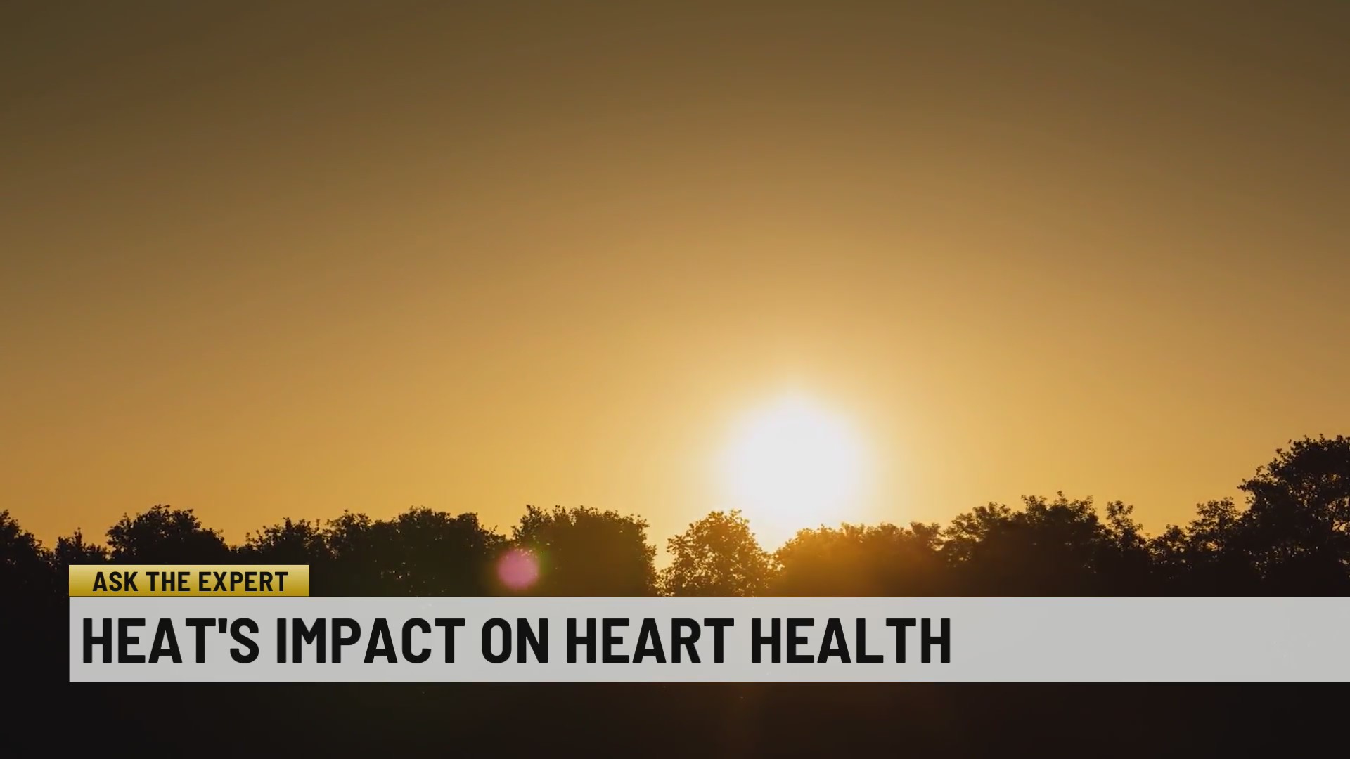 How extreme heat affects your heart