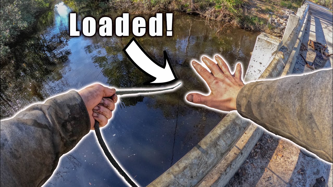 Bridge Magnet Fishing Turns Into a Treasure Hunt Jackpot