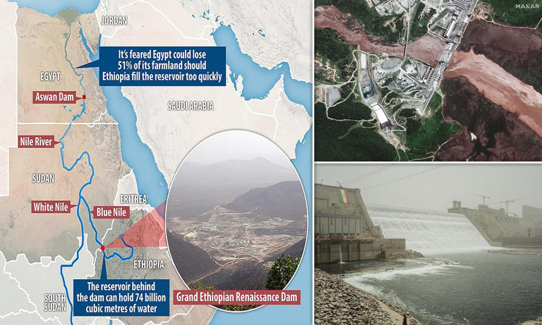 Ethiopia says mega-dam on River Nile is complete, after construction ...