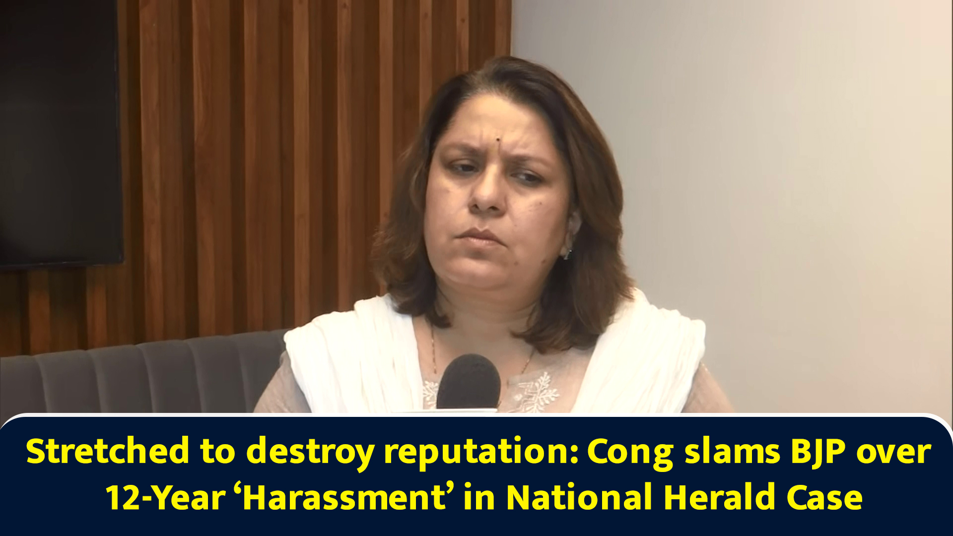 Stretched to destroy reputation: Cong slams BJP over 12-Year ...