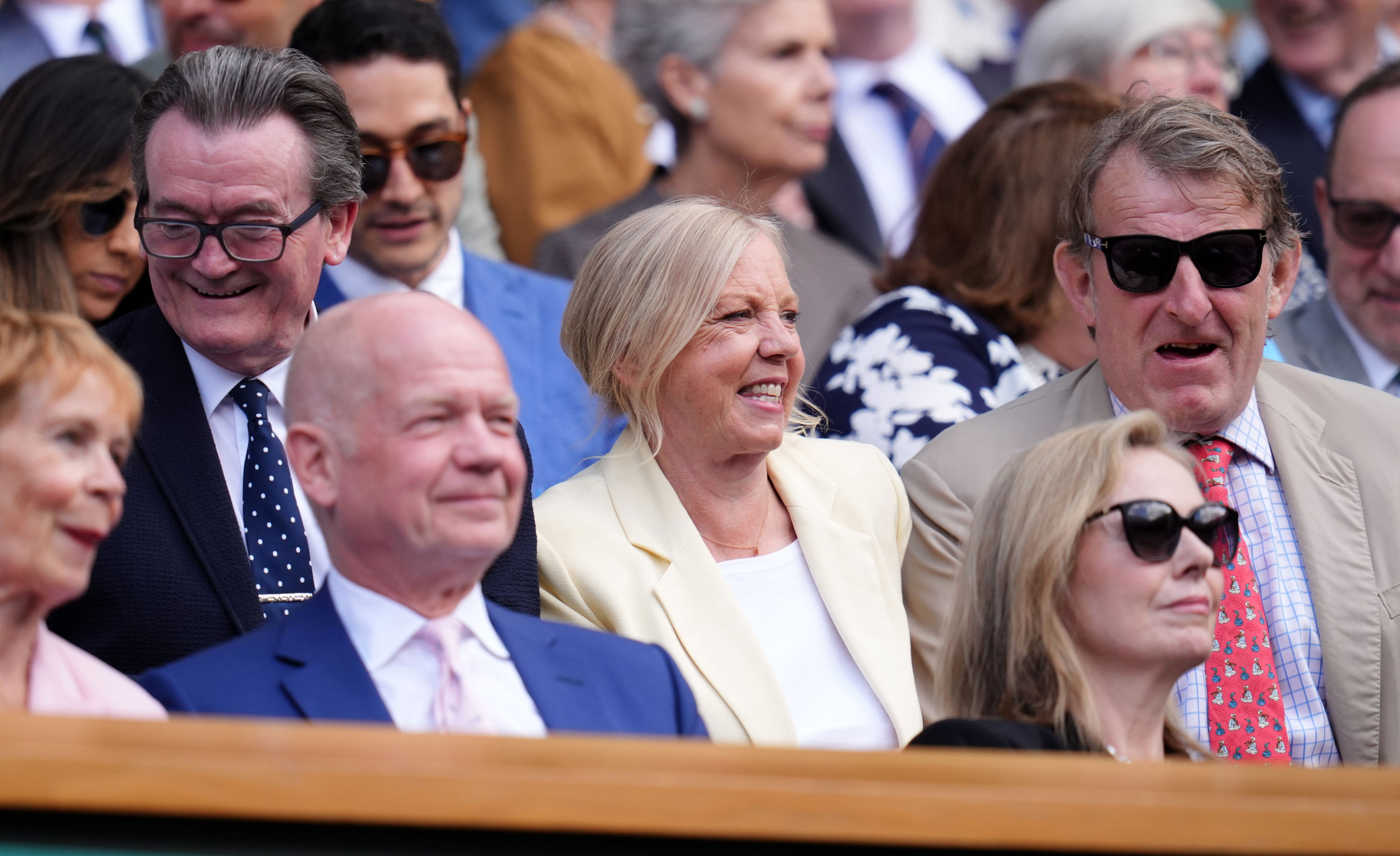 From Bear Grylls to Celia Imrie: Who is in the Royal Box on Wimbledon ...