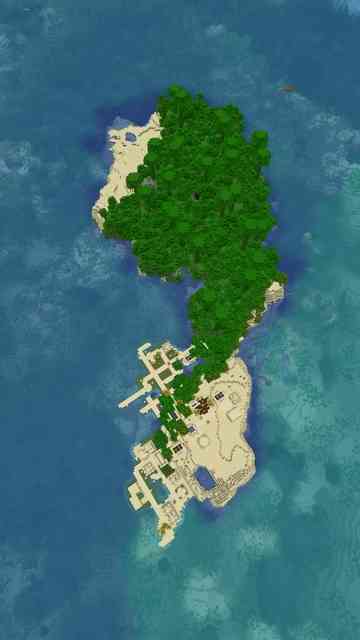 Incredible Jungle Temple Island Village Seed — The Minecraft Java ...