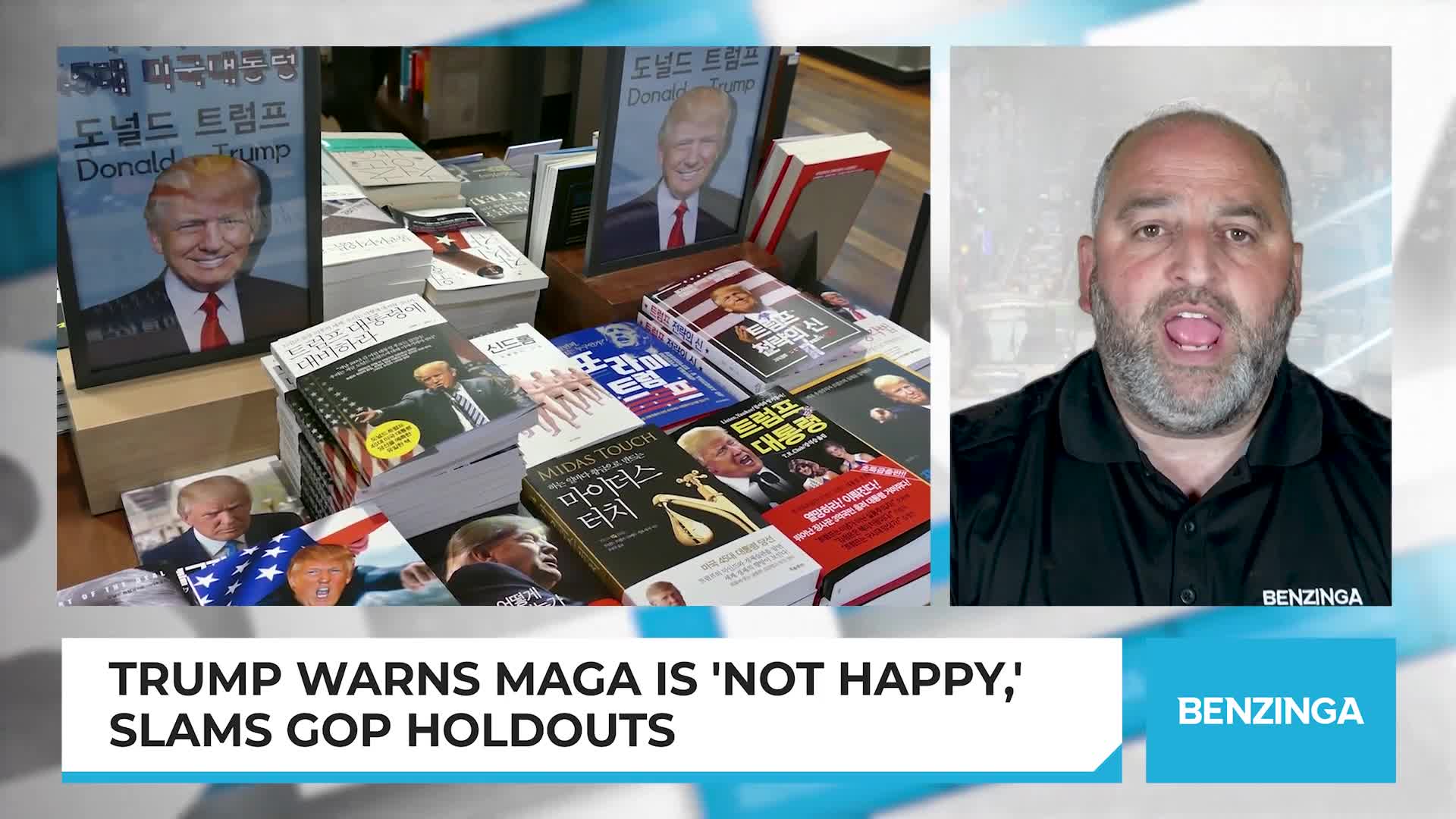 Trump Warns MAGA Is 'Not Happy,' Slams GOP Holdouts