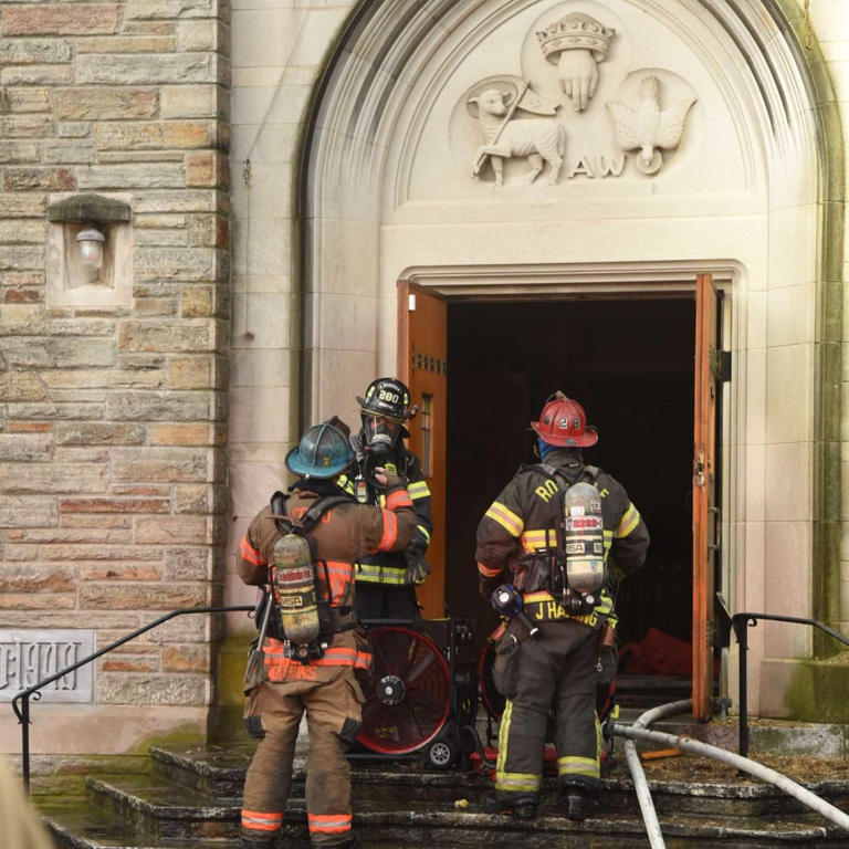 Historic Maryland Church Goes Up In Flames After Lightning Strike During Heat Wave