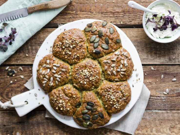 Low Carb Brötchensonne: Knuspriger Start in den Tag!