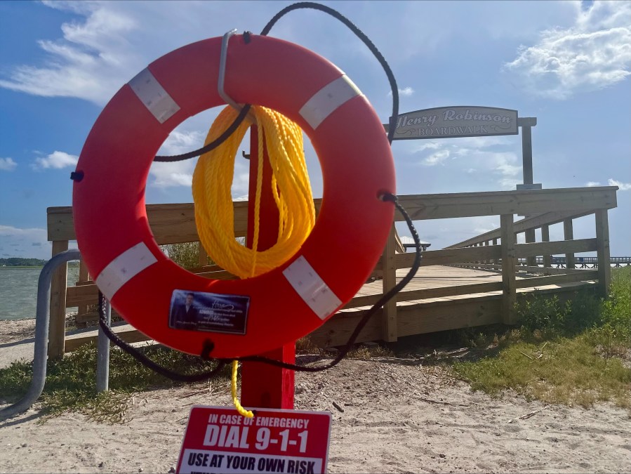 Port Royal installs life rings in tribute to Aden Perry’s legacy