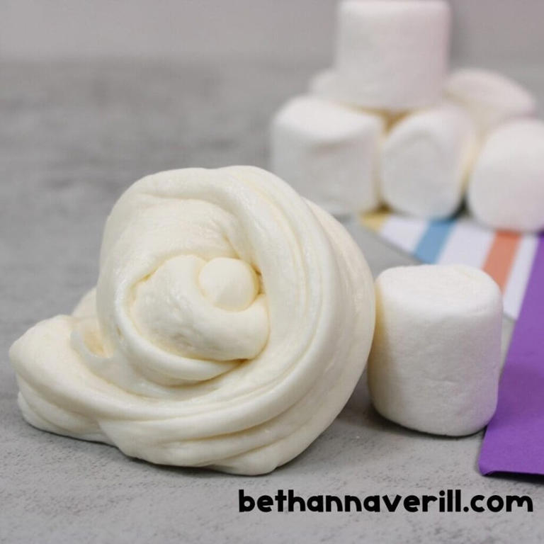 Edible Marshmallow Slime Recipe for Kids