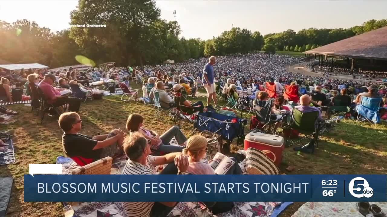 Blossom Music Festival starts tonight