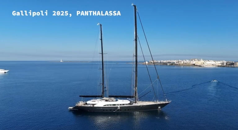 Salento, arriva lo yacht Panthalassa: 12 ospiti, palestra e sala cinema ...
