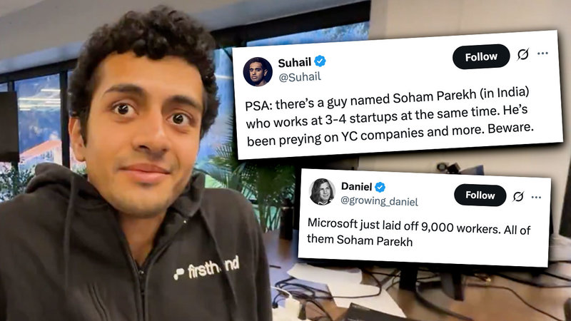 Who Is Soham Parekh, And Why Are YC Startup Founders Warning Each Other About Him? The Indian ...