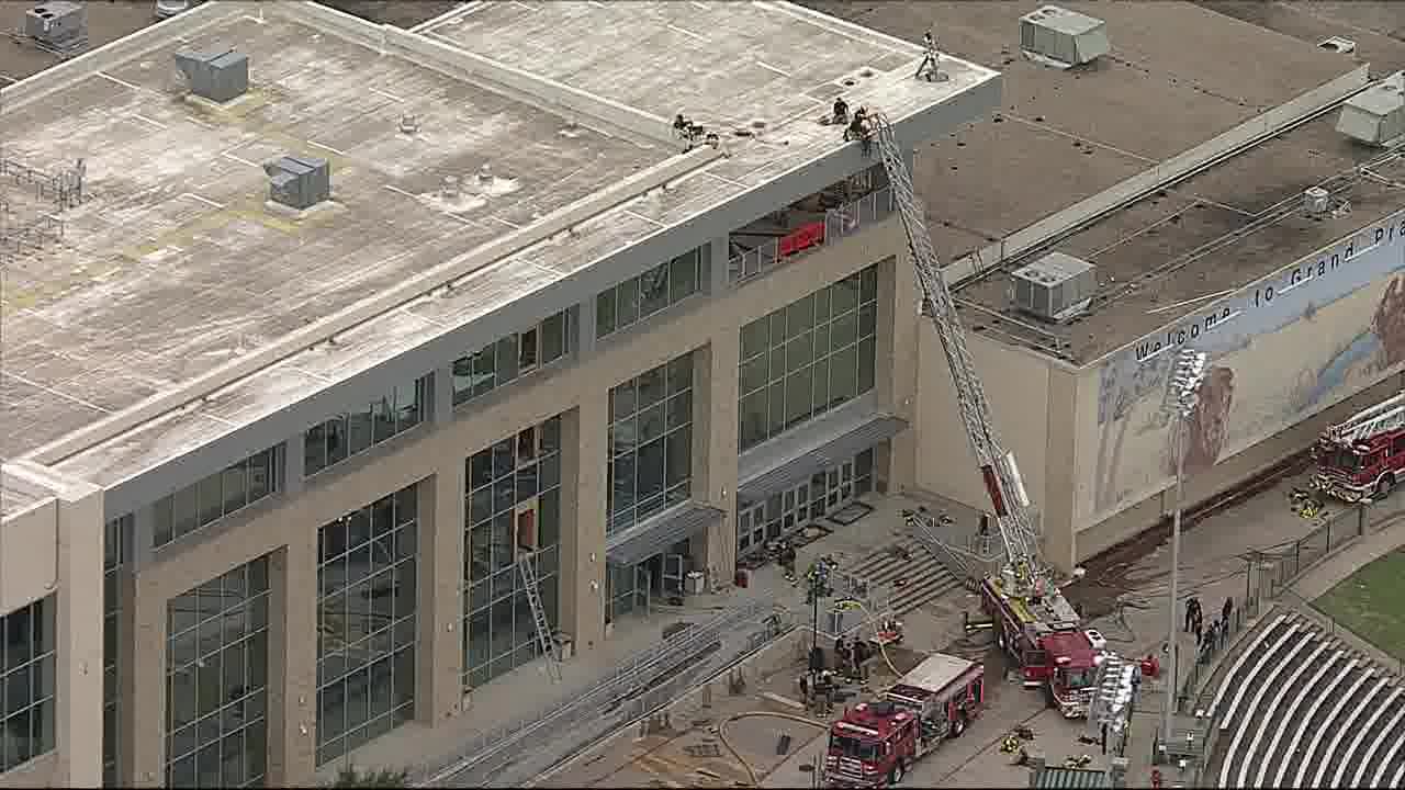Fire causes damage at Grand Prairie High School