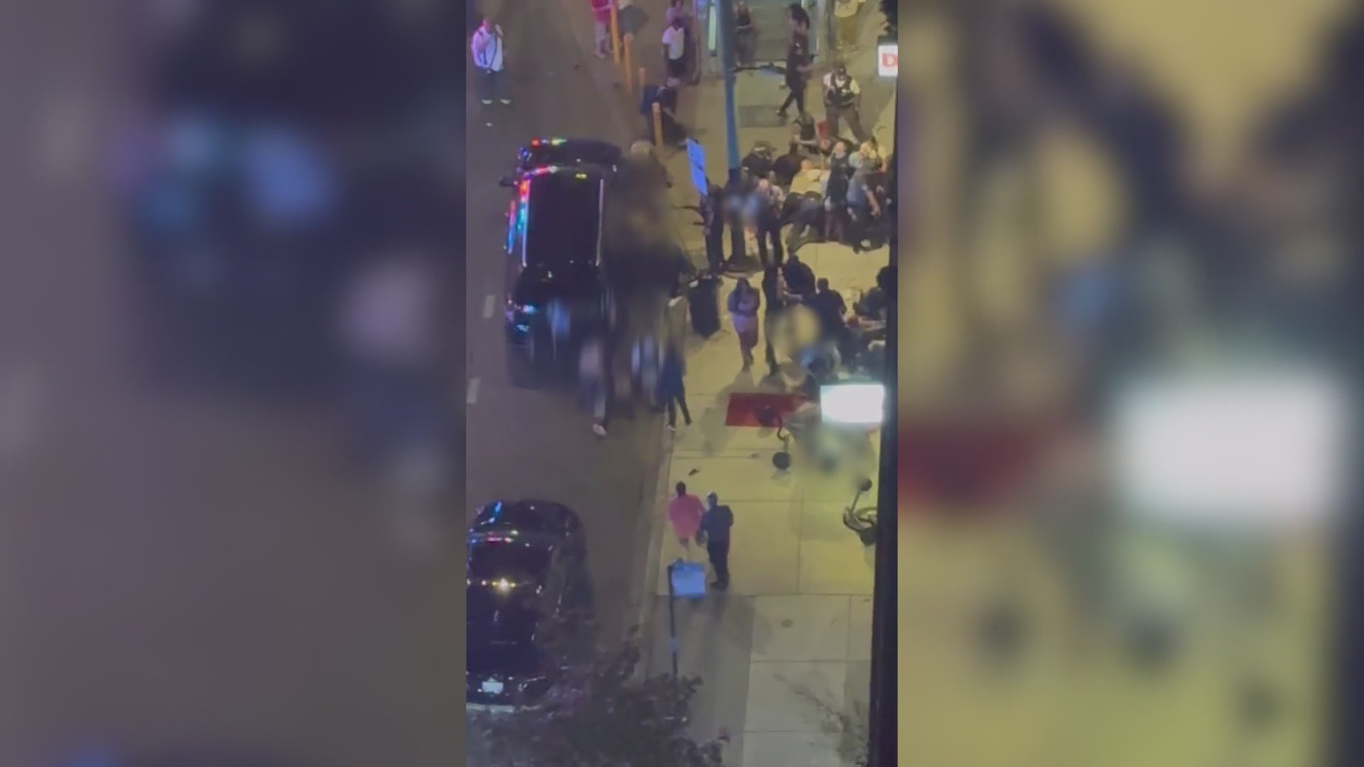 Cell phone video shows chaotic moments after mass shooting outside ...