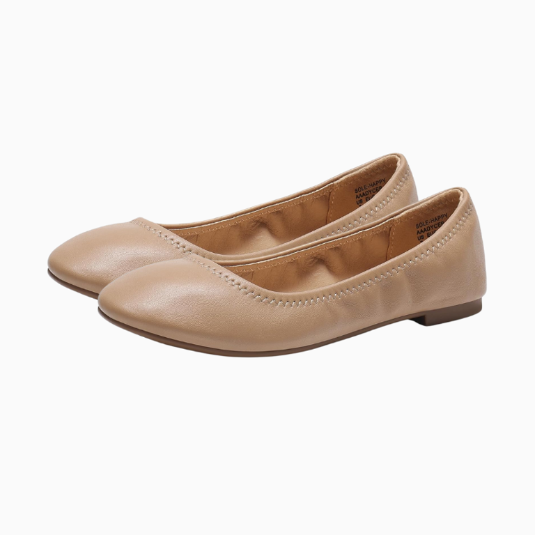 Elevate Your Look With a New Pair of Neutral Ballet Flats