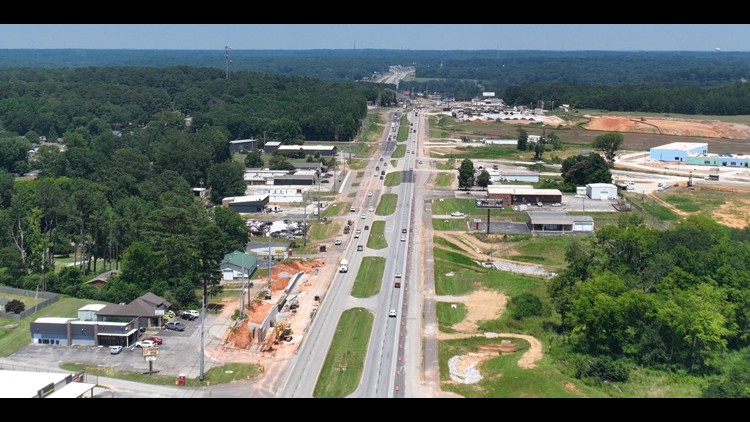 Nighttime work begins on US-72/Florence Blvd. widening project