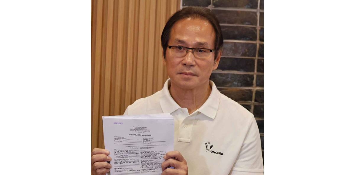 Ang disavows role in sabungero case, sues whistleblower