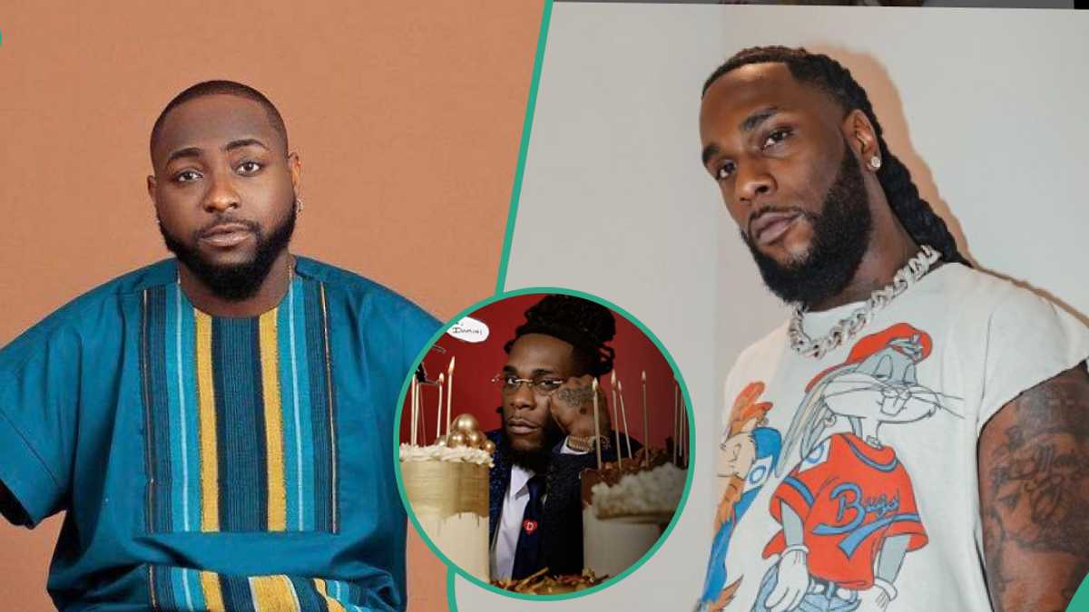 Burna Boy vs Davido: Odogwu called out for deleting birthday photo that ...