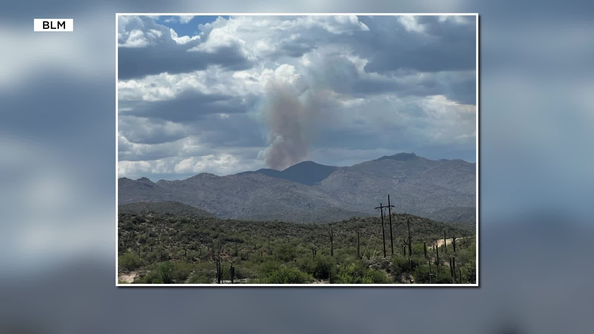 ‘SET’ status lifted as Juniper Fire burns 600 acres near Black Canyon City