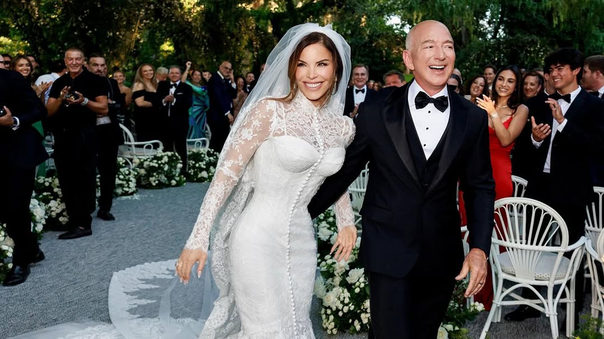 Lauren Sanchez's wedding dress stolen days after Jeff Bezos wedding ...